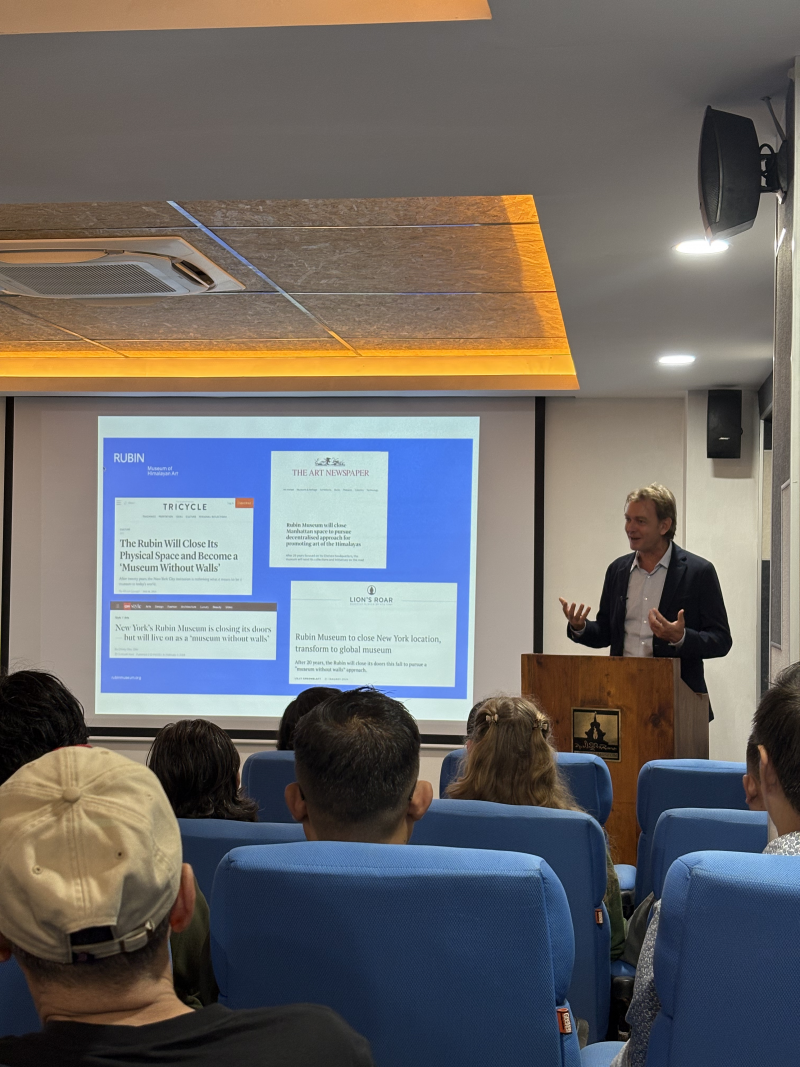 Monthly Talk series: An Inspiring Journey with Mr. Jorrit Britschg ...